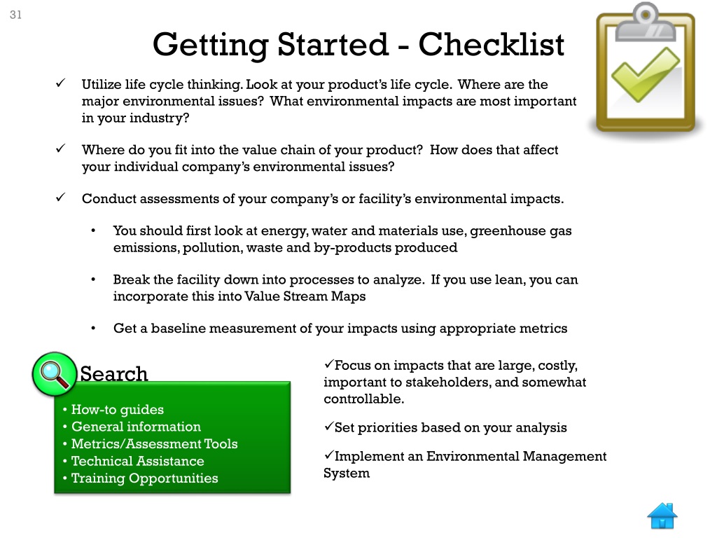 PPT - Getting Started: Understand Your Impacts and Set Priorities ...