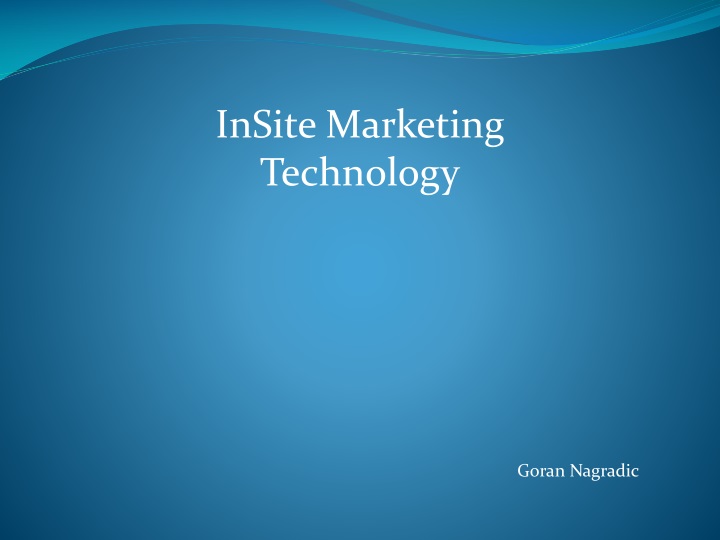 PPT - InSite Marketing Technology PowerPoint Presentation, free ...