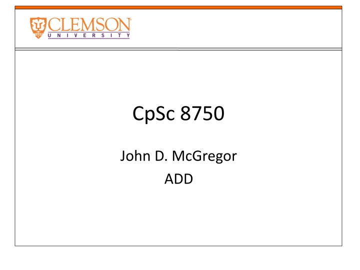 PPT - CpSc 8750 PowerPoint Presentation, free download - ID:1516631