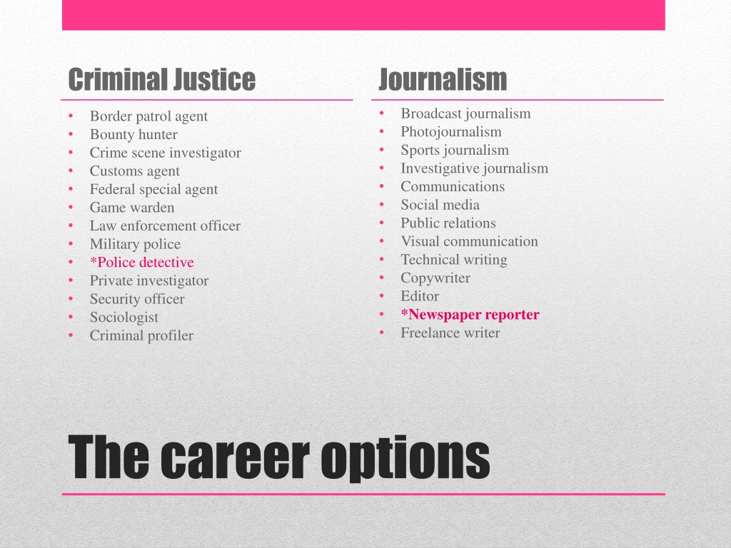 PPT - Criminal Justice and Journalism PowerPoint Presentation, free ...