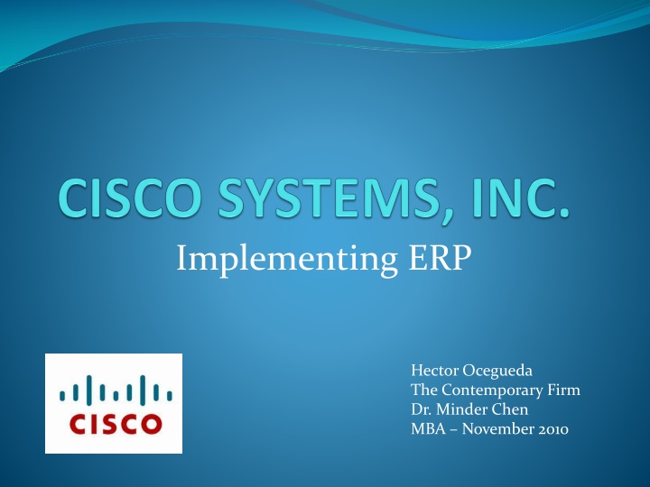 PPT - CISCO SYSTEMS, INC. PowerPoint Presentation, free download - ID ...