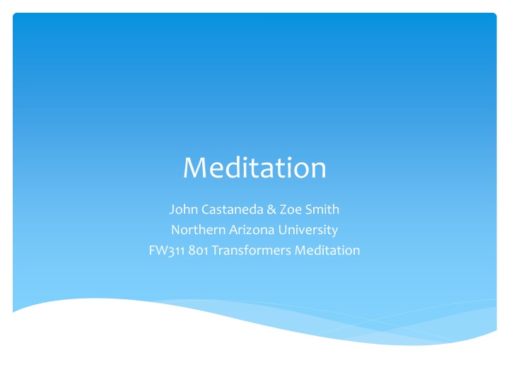 PPT - Meditation PowerPoint Presentation, free download - ID:1517038