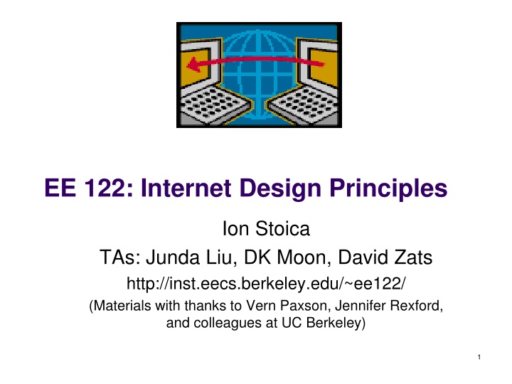 PPT - EE 122: Internet Design Principles PowerPoint Presentation, free download - ID:1517153
