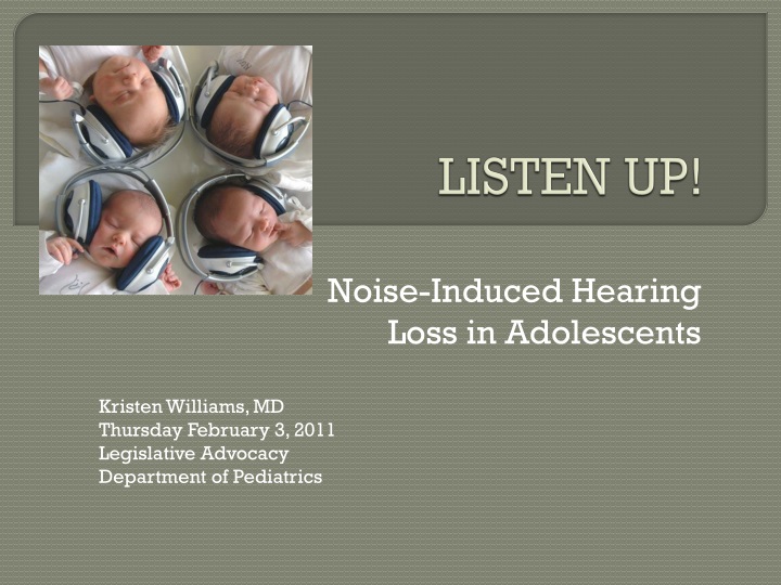 PPT - LISTEN UP! PowerPoint Presentation, free download - ID:1518167