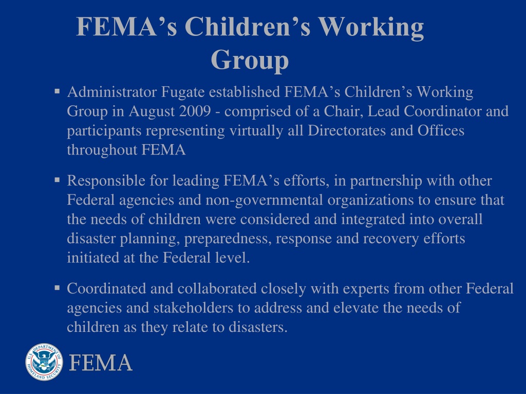 PPT - 2012 Whole Community Conference Children and Disasters July 18 ...