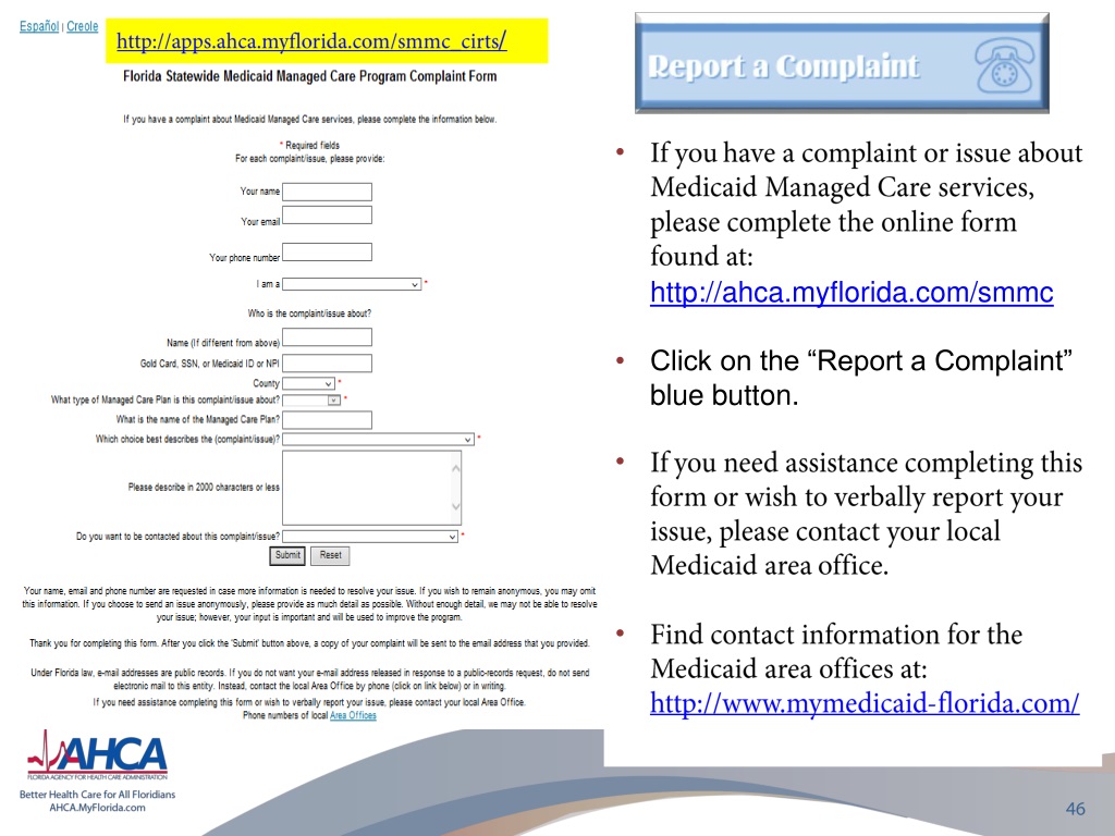 PPT - Statewide Medicaid Managed Care (SMMC) PowerPoint Presentation ...