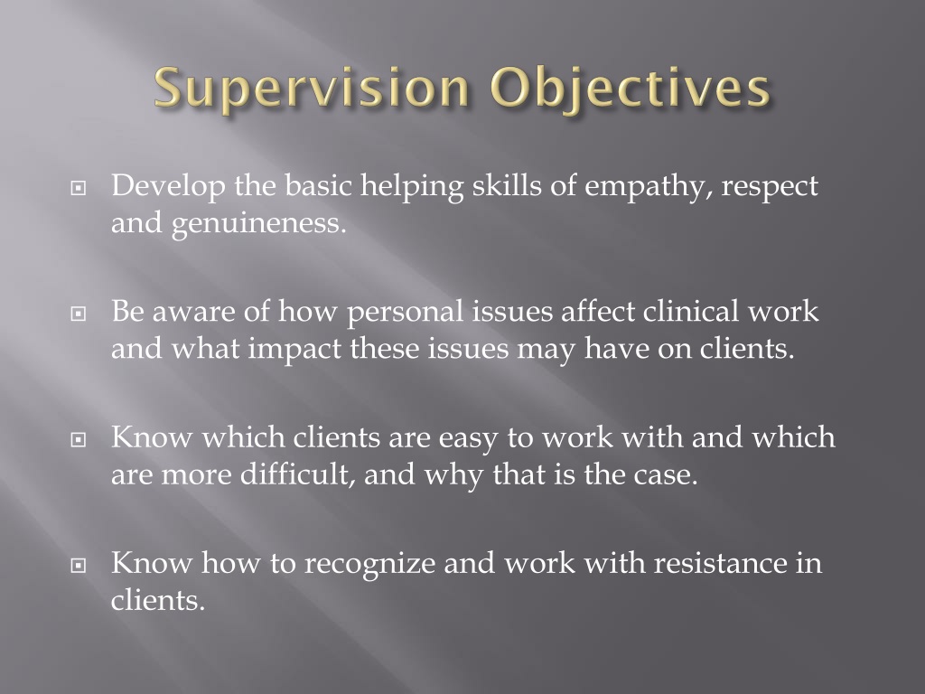 PPT - Supervision clinical Mental health counseling PowerPoint ...