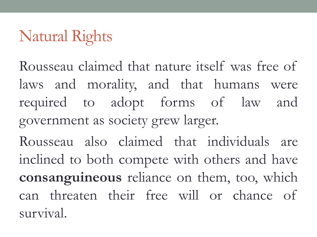 PPT - Jean Jacque Rousseau: Politics and Law PowerPoint Presentation ...