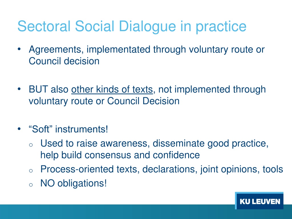 PPT - Social dialogue in sport: theory and practice - the case of ...