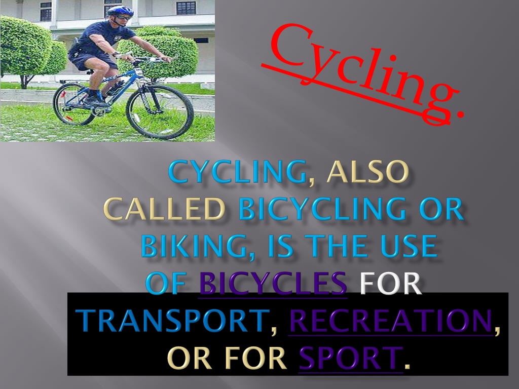 PPT - Cycling . PowerPoint Presentation, free download - ID:1520099