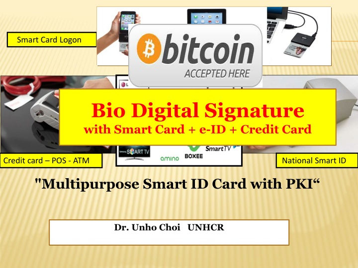 PPT - " Multipurpose Smart ID Card with PKI “ PowerPoint Presentation ...