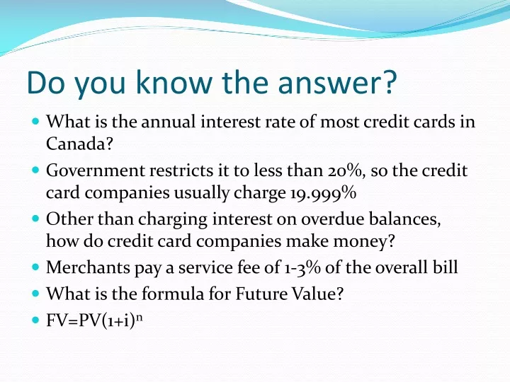 PPT - Do you know the answer? PowerPoint Presentation, free download ...