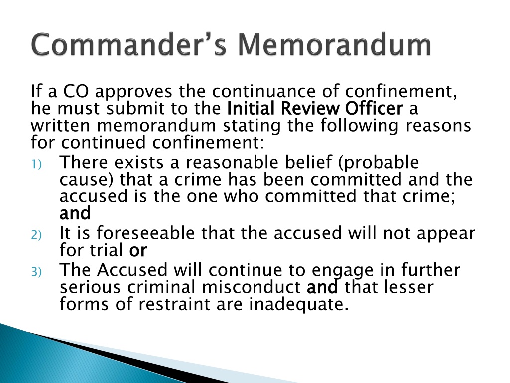 PPT - Military Law – Week 5 Jay Canham PowerPoint Presentation, free ...