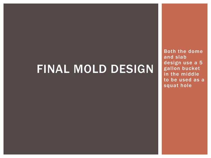 PPT - Final Mold Design PowerPoint Presentation, free download - ID:1520760