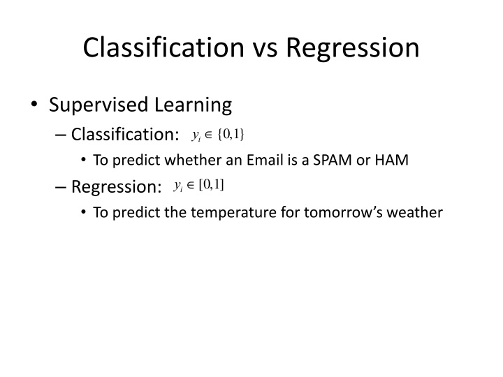 PPT - CPSC 7373: Artificial Intelligence Lecture 6: Machine Learning ...