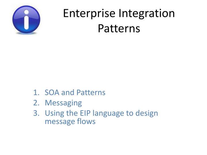 PPT - Enterprise Integration Patterns PowerPoint Presentation, free ...