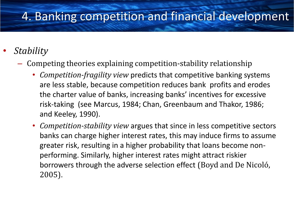 PPT - Bank Competition: What is the Role of the Government? PowerPoint ...