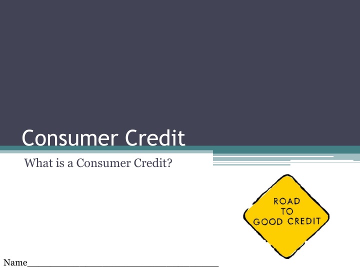 PPT - Consumer Credit PowerPoint Presentation, free download - ID:1522417