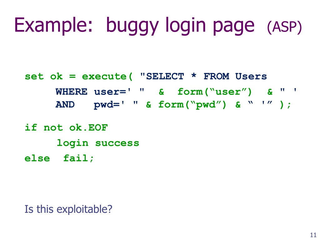 PPT - SQL injection: attacks and defenses PowerPoint Presentation, free ...