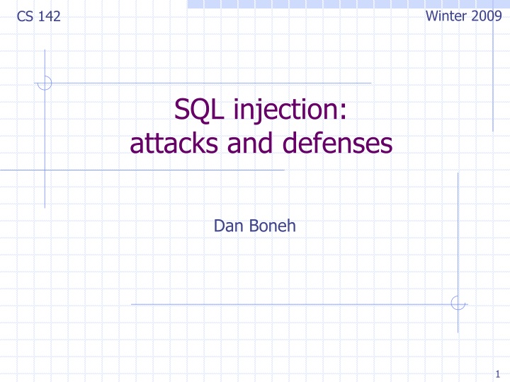 PPT - SQL injection: attacks and defenses PowerPoint Presentation, free ...
