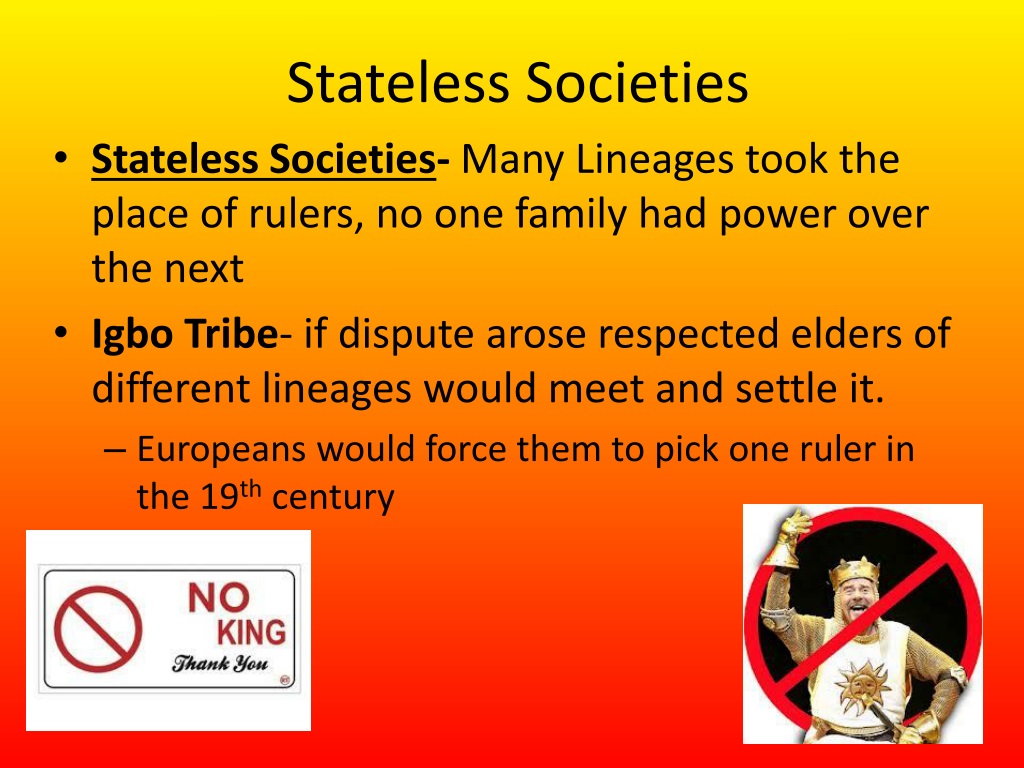 PPT - North and Central African Societies PowerPoint Presentation, free ...