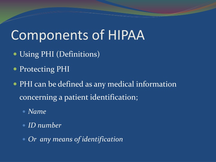 PPT - HIPAA Training for EMS Personnel PowerPoint Presentation - ID:1522869