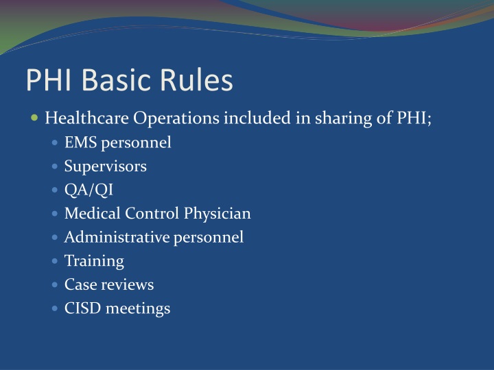 PPT - HIPAA Training for EMS Personnel PowerPoint Presentation - ID:1522869