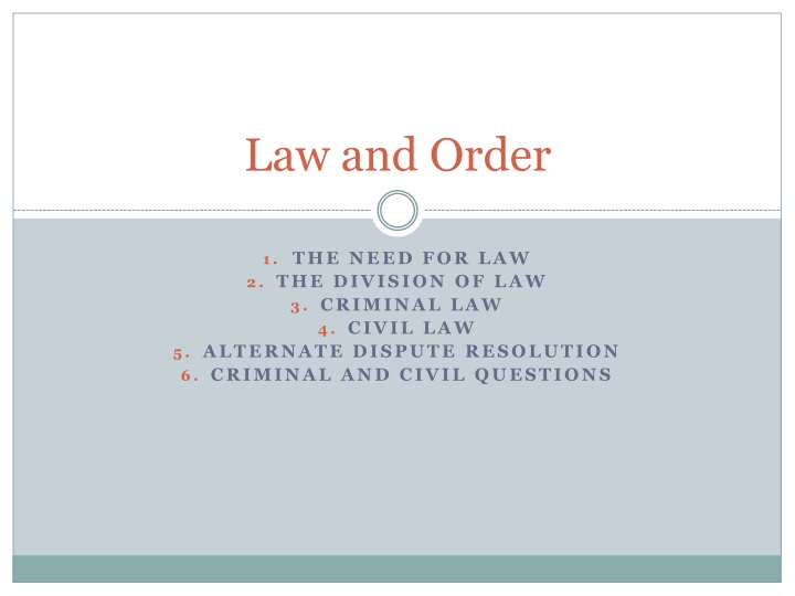 PPT - Law and Order PowerPoint Presentation, free download - ID:1522952