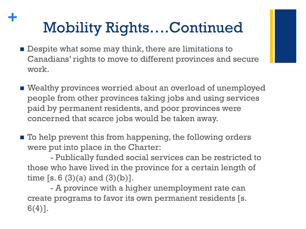 PPT - Canadian Charter of Rights and Freedoms PowerPoint Presentation ...