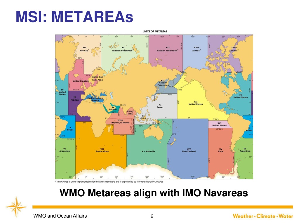 PPT - Oceans in the UN and international arena The role of WMO WSIS ...