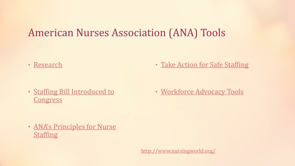 PPT - Being The Change: Safer Nurse to Patient Ratio’s PowerPoint ...