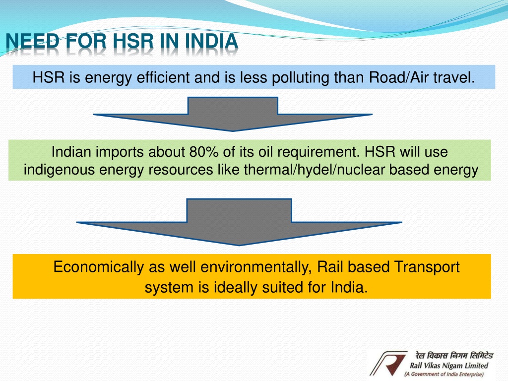 PPT - High Speed rail – challenges & options: indian perspective ...