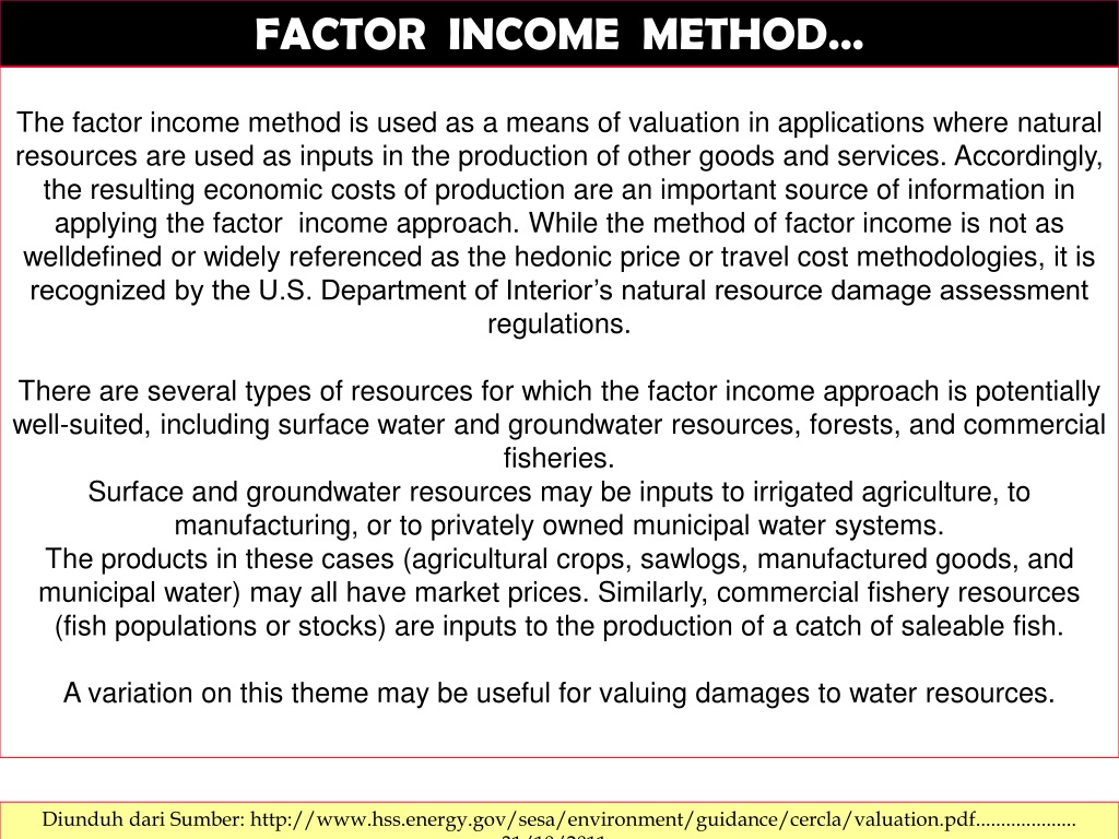 PPT - VALUASI EKONOMI SUMBERDAYA LAHAN: EKONOMI LAHAN PowerPoint ...