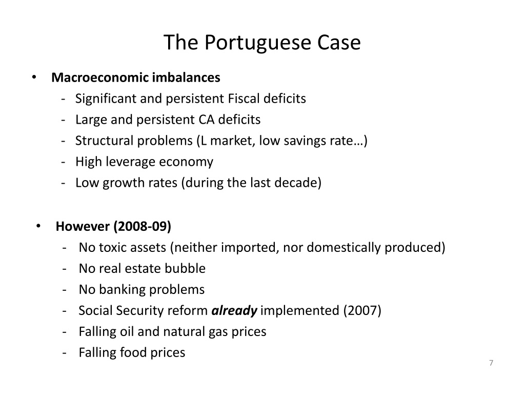 PPT - Economic Crisis and Governance The Portuguese Case PowerPoint ...