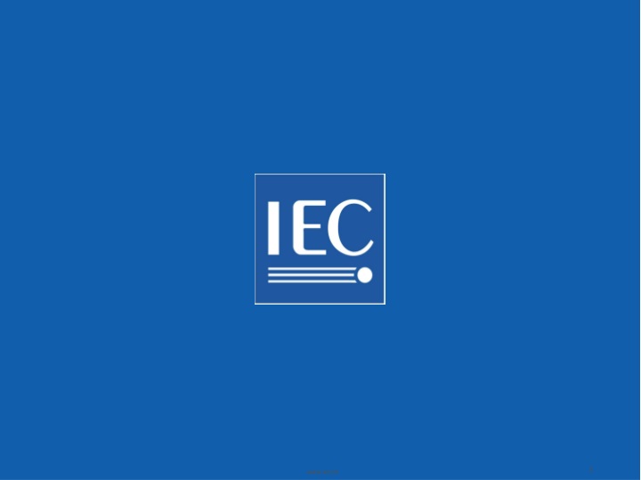 PPT - Dennis Brophy Co- Convenor IEC TC 93 WG 2 ANSI USNC TAG ...