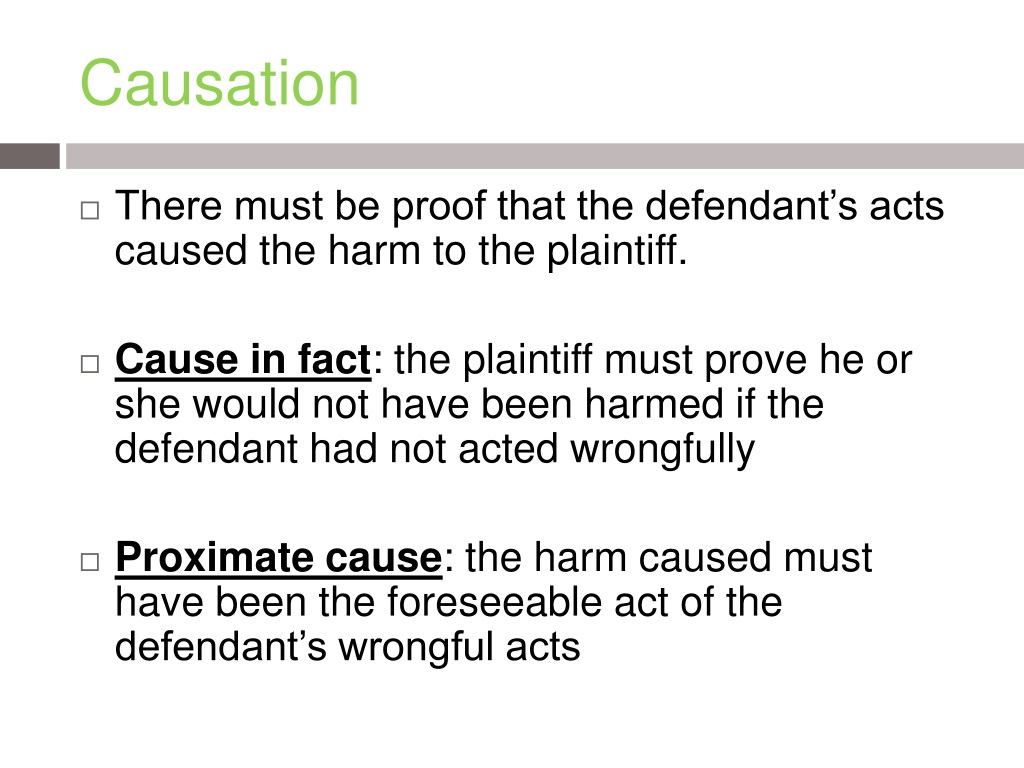 PPT - Civil Law 3.4 negligence PowerPoint Presentation, free download ...