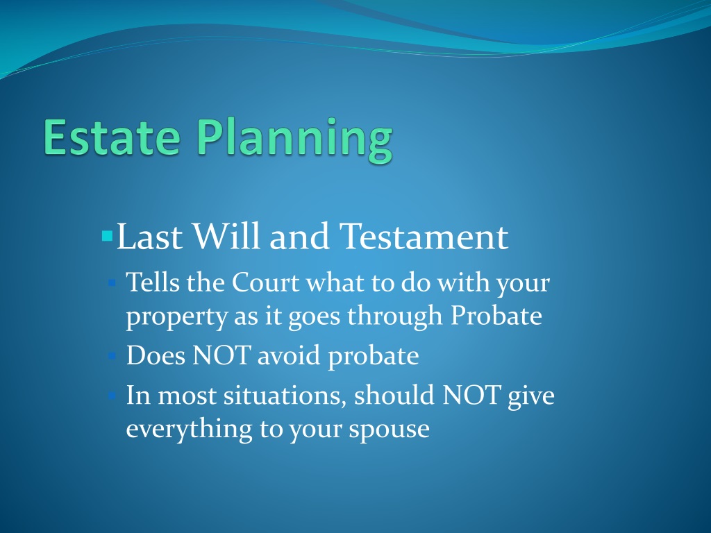 PPT - Elder Law for the Client and their Family PowerPoint Presentation ...