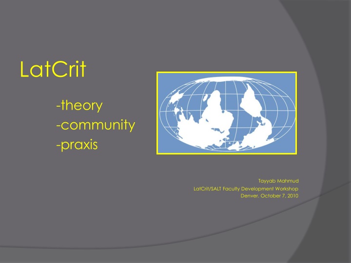 PPT - LatCrit PowerPoint Presentation, free download - ID:1529196