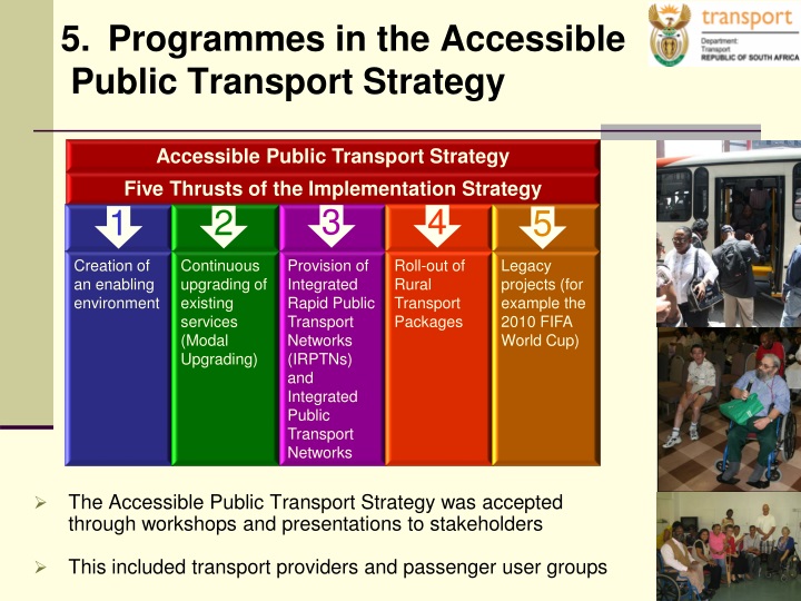 PPT - Accessible Multimodal Public Transport - South Africa’s Future ...