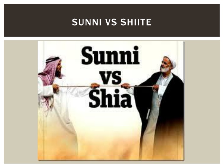 PPT - Sunni VS shiite PowerPoint Presentation, free download - ID:1529984