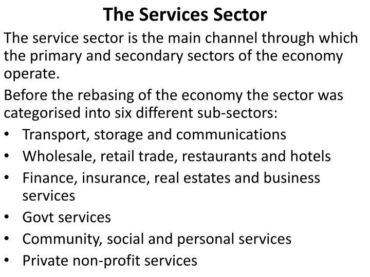 PPT - The Services Sector PowerPoint Presentation, free download - ID ... PPT - The Services Sector PowerPoint Presentation, free download - ID ...