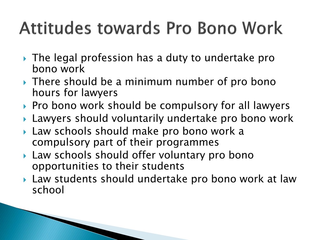 PPT - Marketing Pro Bono Work to Law Students PowerPoint Presentation ...
