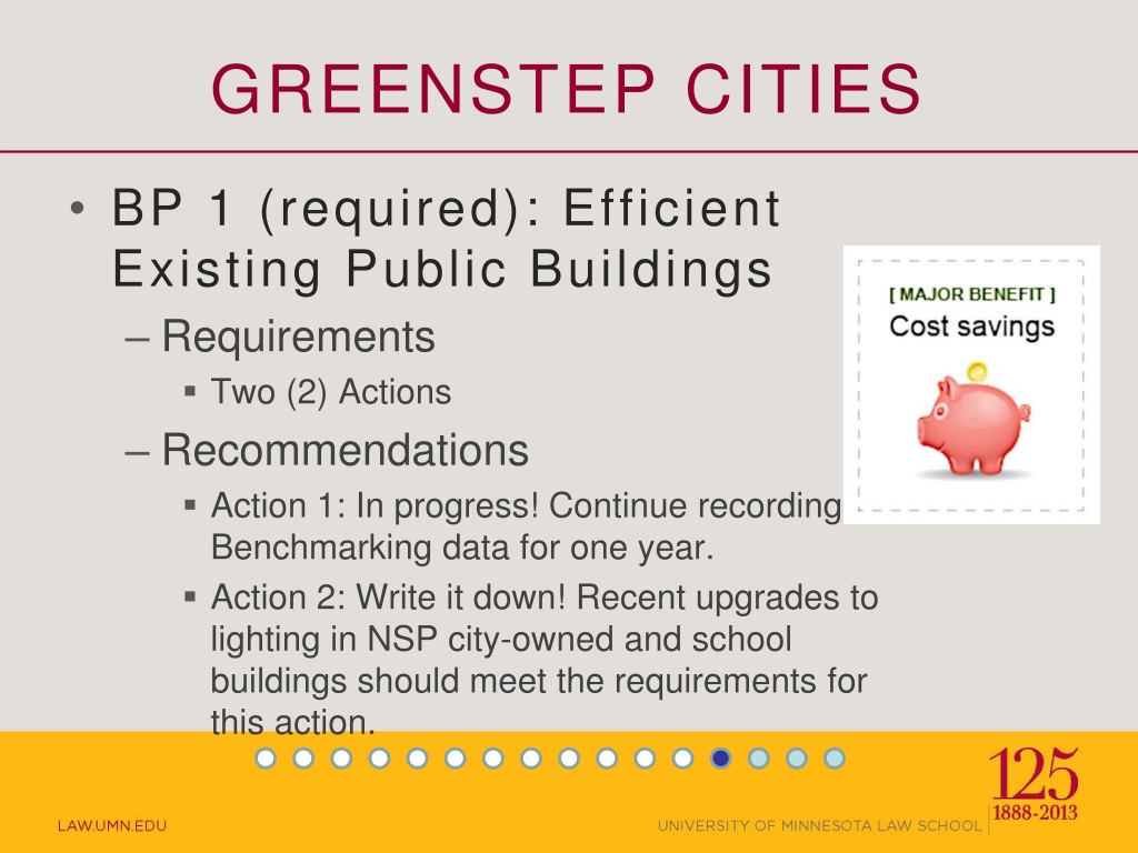 PPT - Sustainable Practices for North St. Paul: Municipal ...