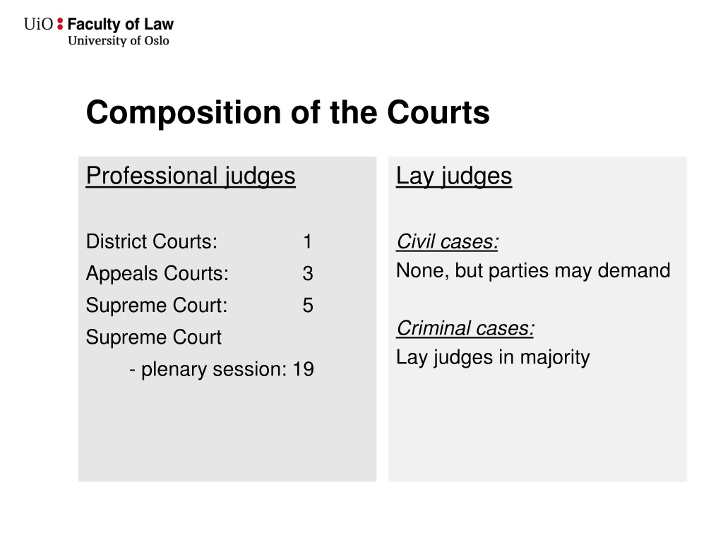 PPT - Norwegian Life and Society THE NORWEGIAN LEGAL SYSTEM Thomas Horn ...