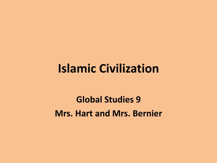 PPT - Islamic Civilization PowerPoint Presentation, free download - ID ...