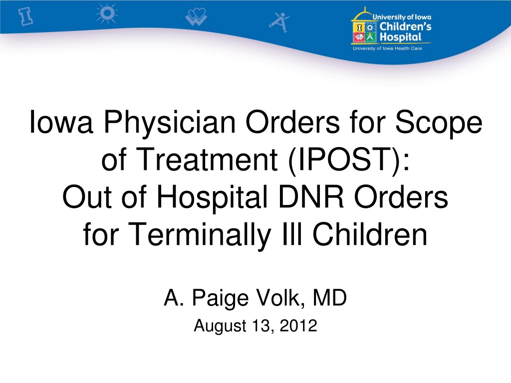 PPT - A. Paige Volk, MD August 13, 2012 PowerPoint Presentation, free ...