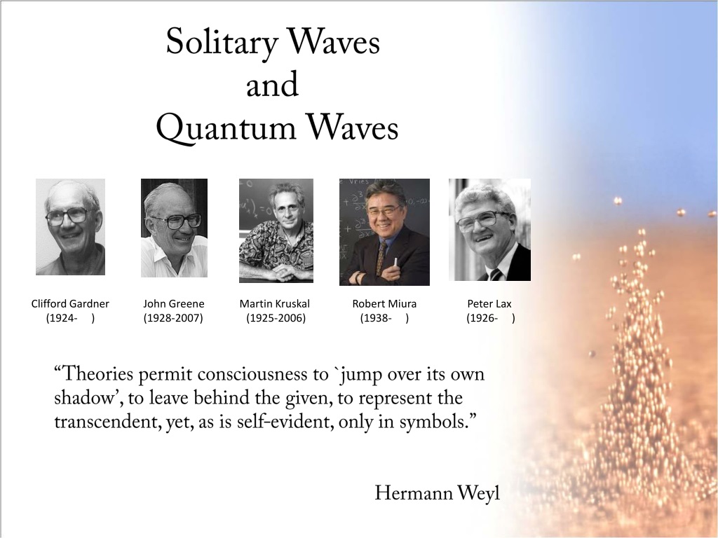 PPT - The Solitary Wave of Translation (Edinburgh, 1834) PowerPoint ...