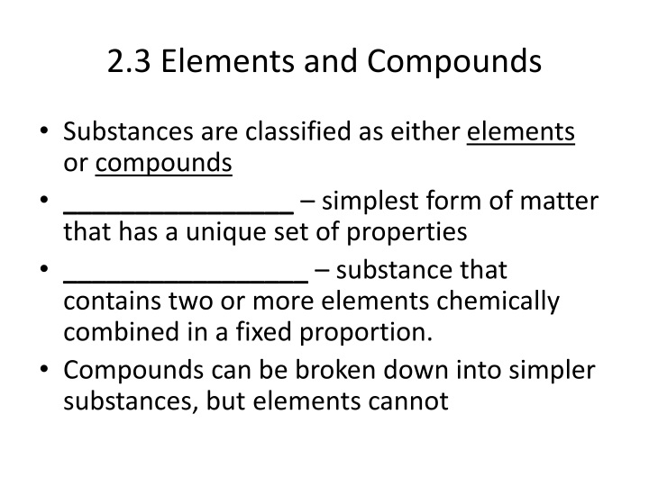PPT - 2.1 Properties of Matter PowerPoint Presentation - ID:1532156