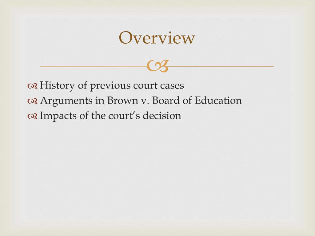PPT - Brown v. Board of Education (1954) PowerPoint Presentation, free ...