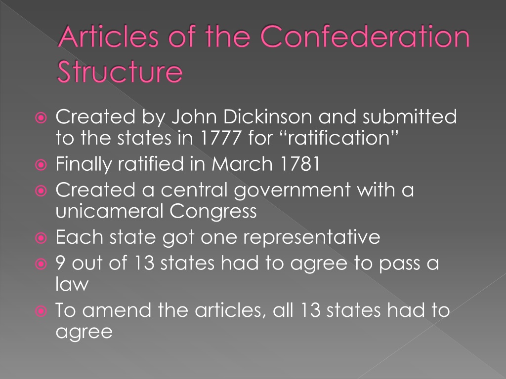 PPT - The American Revolution and Confederation, 1774-1787 PowerPoint ...
